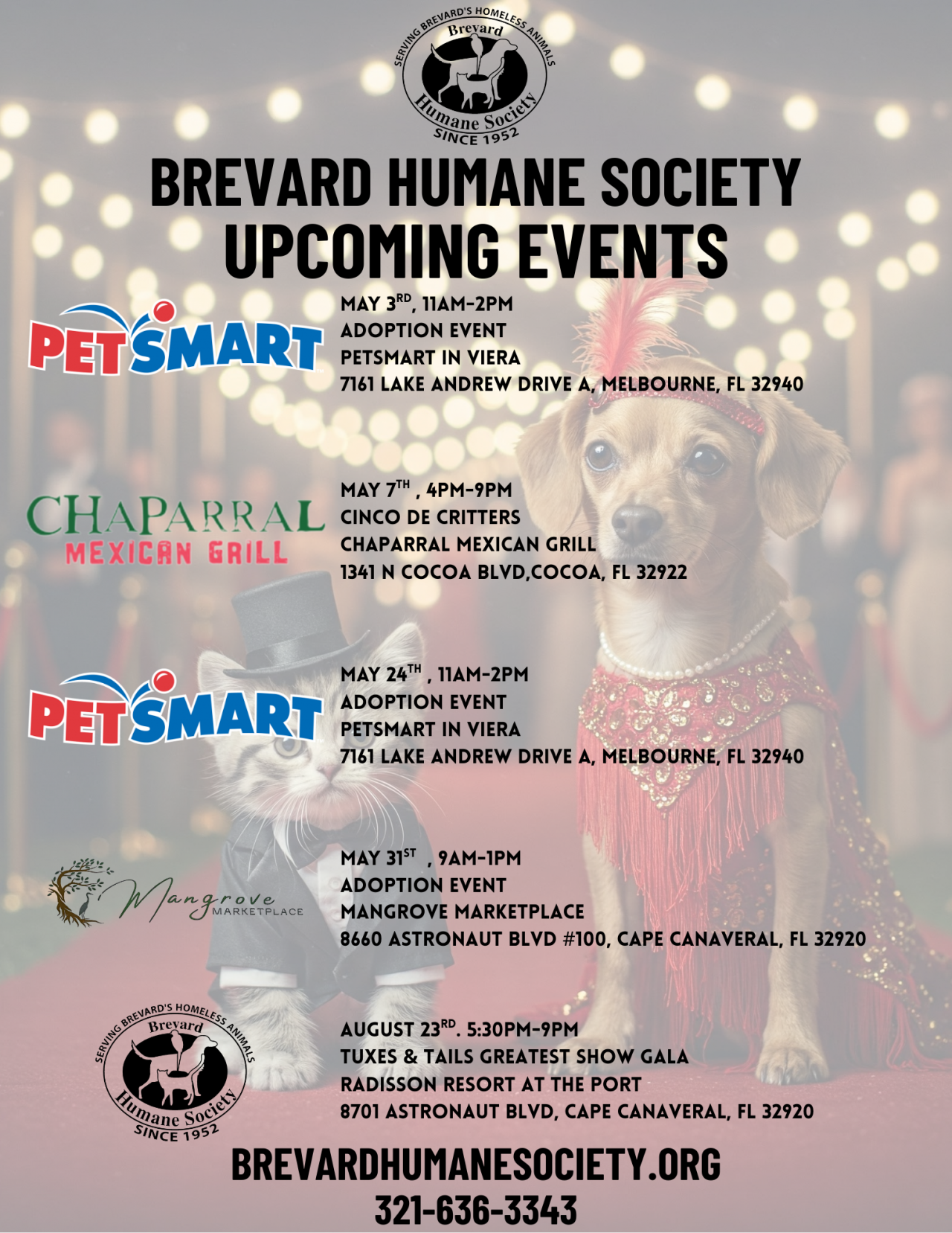 Brevard Humane Society, Humane Society Central Florida